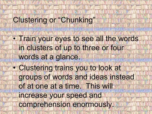 Speed reading and when to put on the brakes | PPT