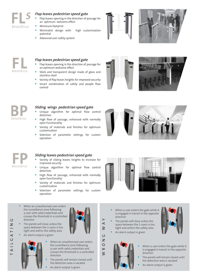 Speedstile leaflet | PDF