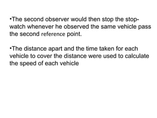 Speed study analysis | PPT