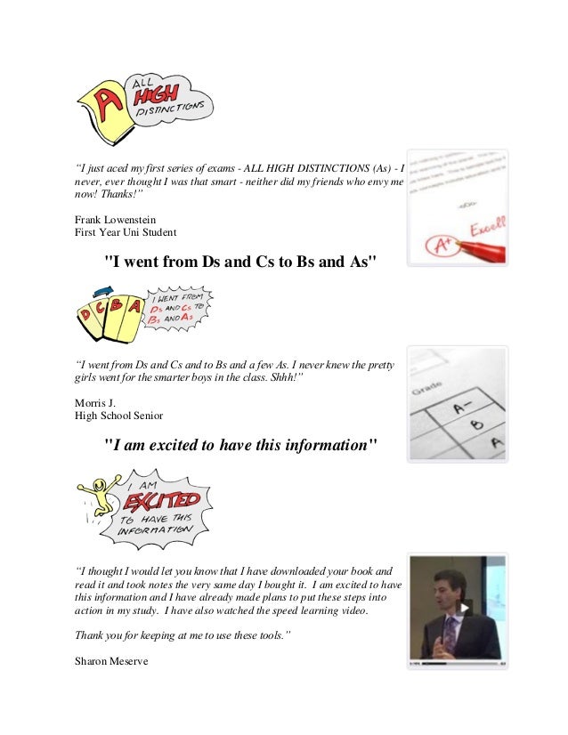 Speed study techniques - Best grade - fast learn methods