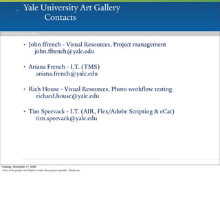 Speed The Plow Yale Univ Art Gallery | PPT