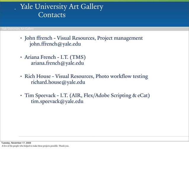 Speed The Plow Yale Univ Art Gallery | PPT