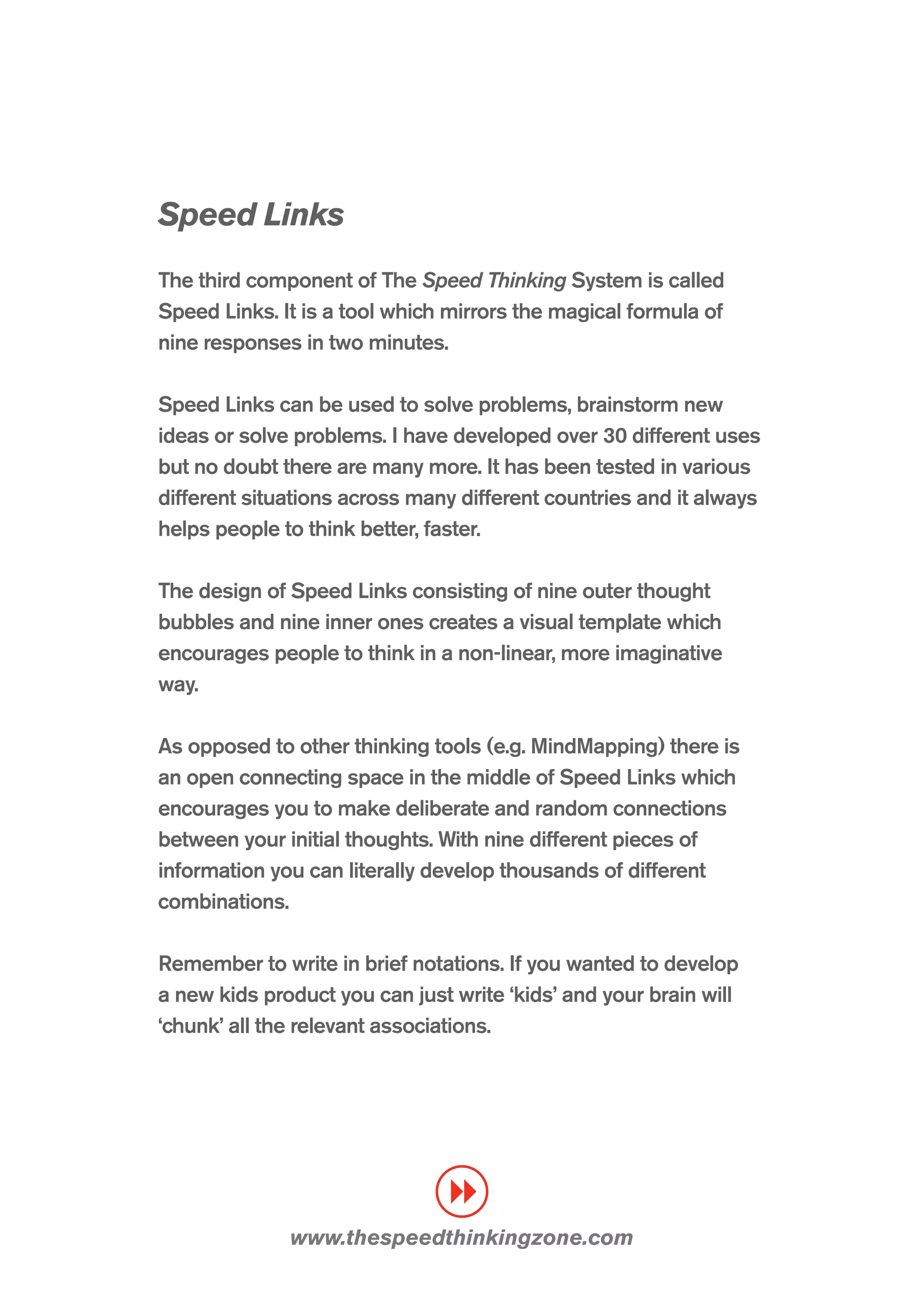 Speed Thinking E Book | PDF | Cameras and Camcorders | Consumer Electronics