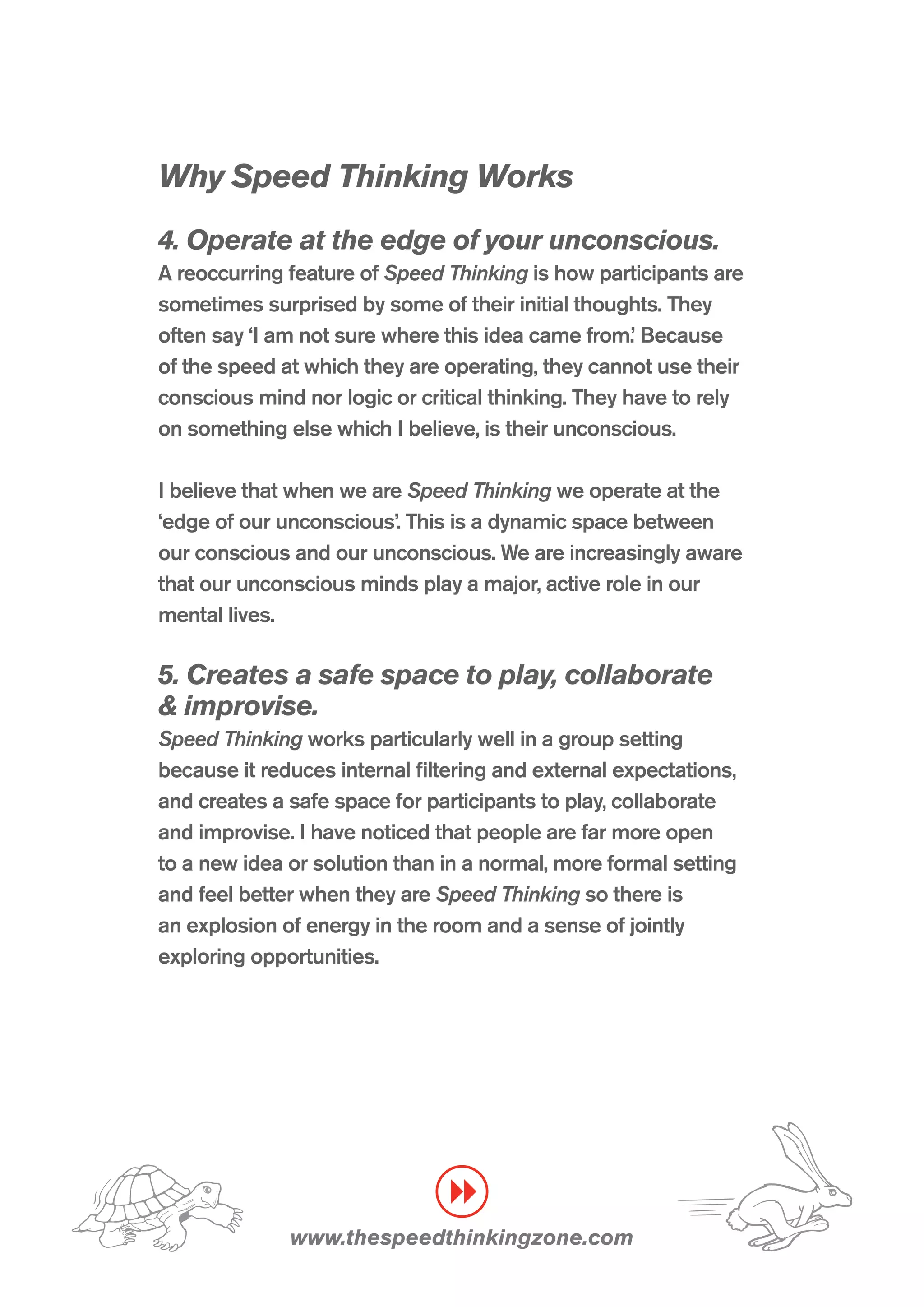 Speed Thinking E Book | PDF