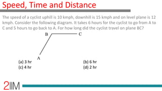 Speed, time and distance 1 | PPTX