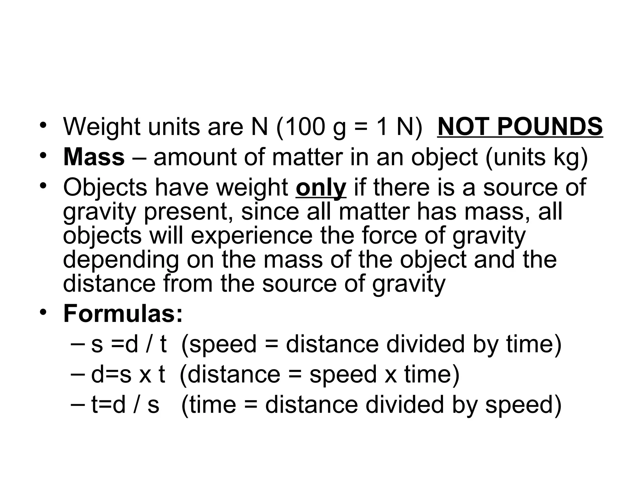 Speed, time, distance | PPT