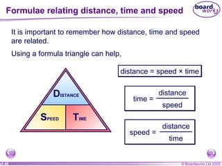 SPEED TIME GRAPH mathematics............ | PPT