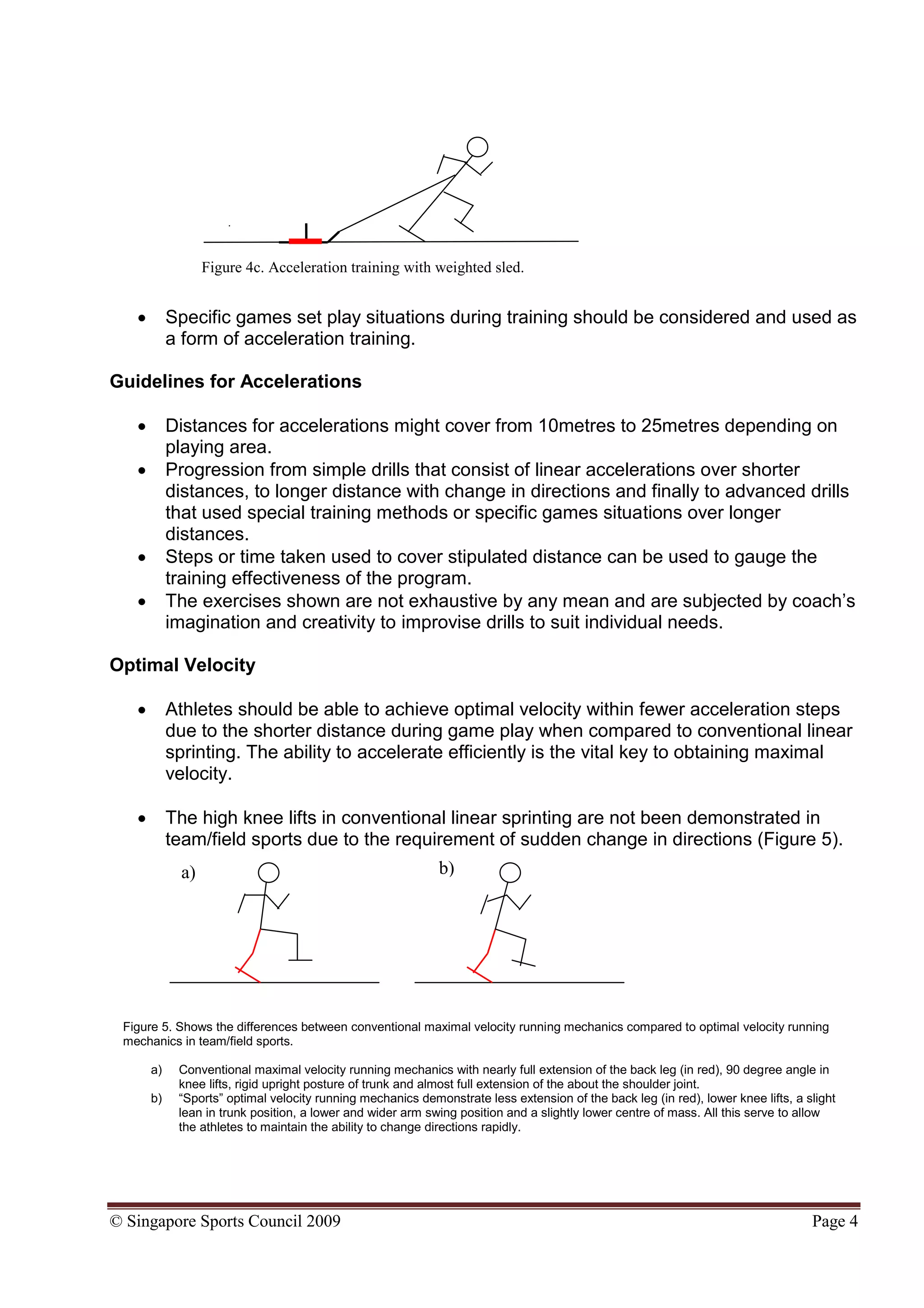 Speed Training For Sports Performance | PDF