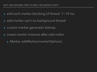 Speed up add custom marker on google map | PDF | Web Development | Internet