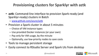 Speed up R with parallel programming in the Cloud | PPTX