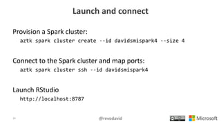 Speed up R with parallel programming in the Cloud | PPTX