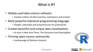 Speed up R with parallel programming in the Cloud | PPTX