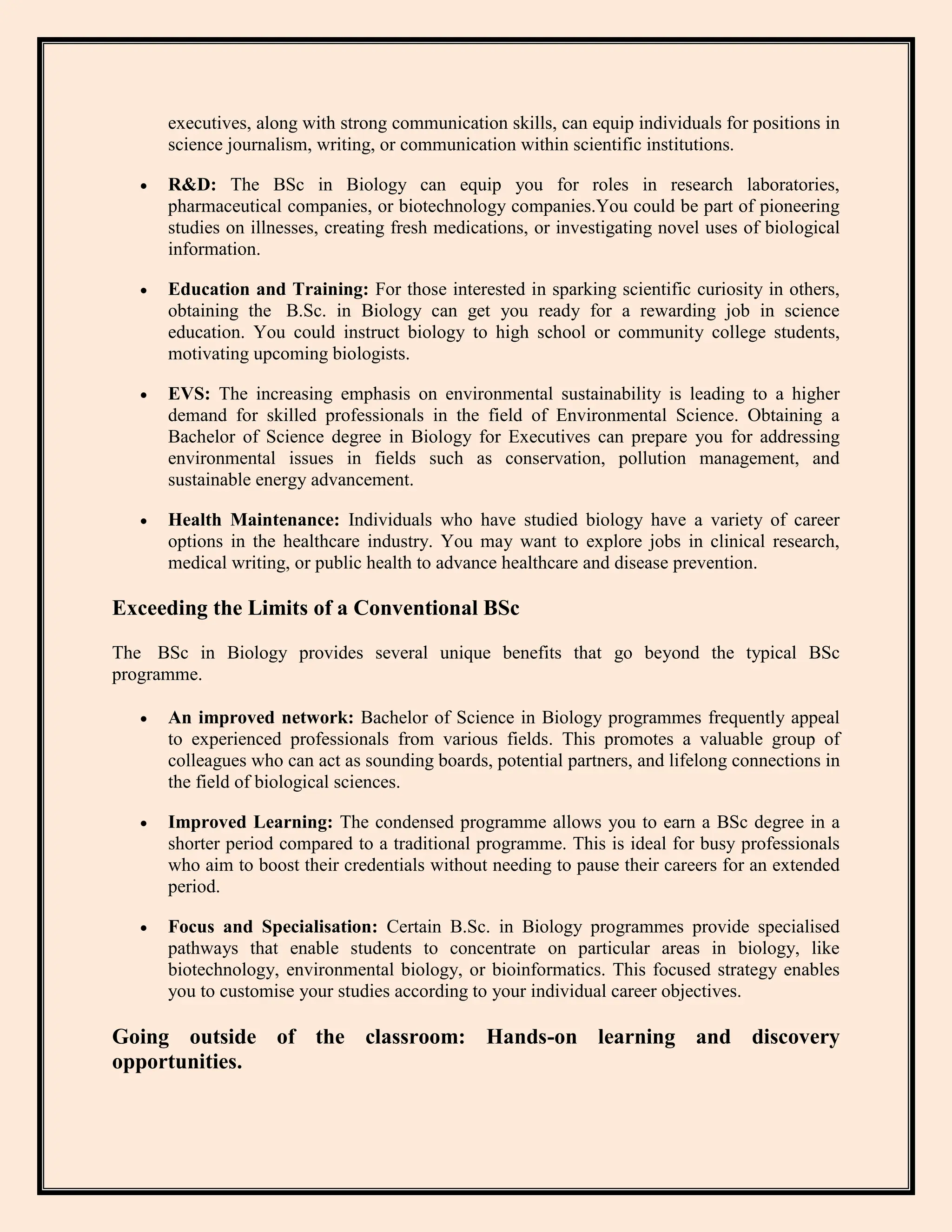 Speed Up Your Biology Adventure with a BSc in Biology.pdf