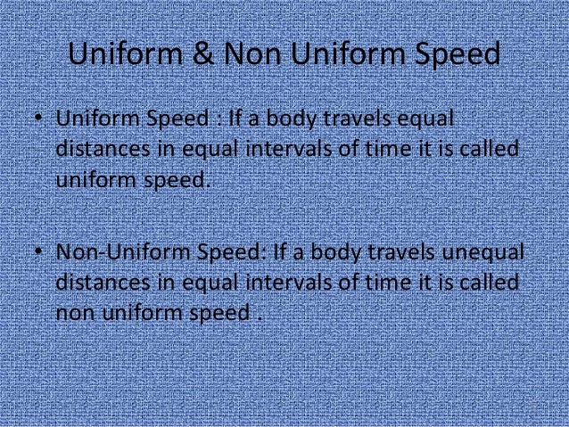 Speed , velocity & acceleration
