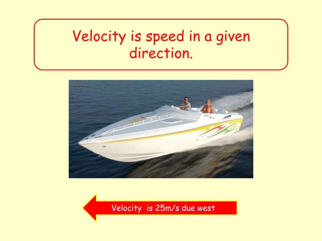 Speed, velocity and acceleration | PPTX | Physics | Science