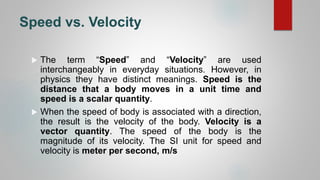 Speed Velocity and Acceleration.pptx