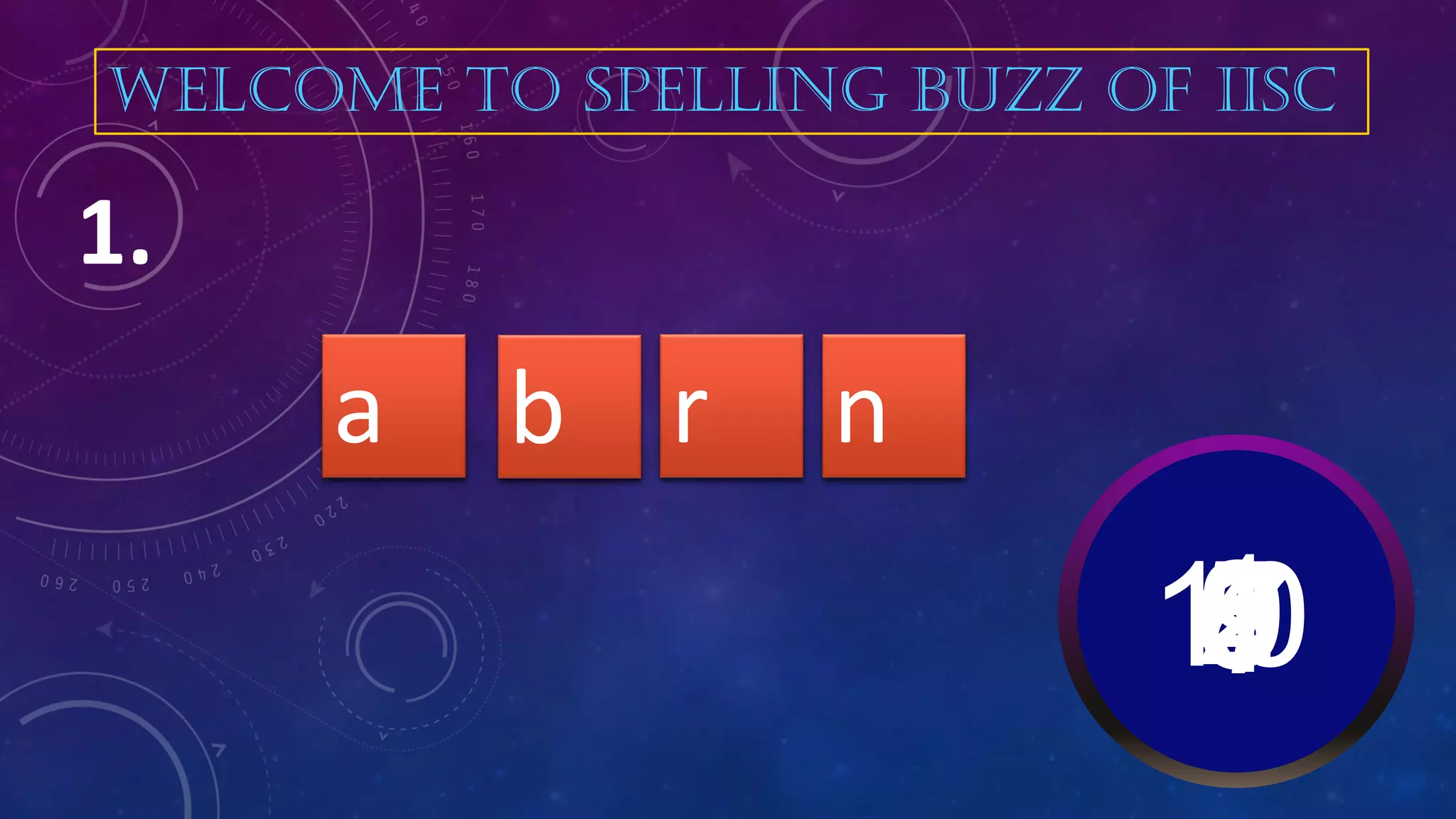 Spelling Bee Competition Slide for school | PDF | Secondary Education ...