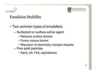 Spe Emulsions By Brendan Graham | PDF