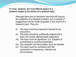 SPE ESUT TECHNICAL SERIES (ACADEMIC PROJECT WRITING AND PRESENTATION ...