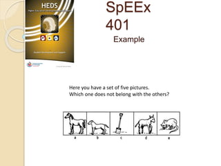 SpEEx examples | PPTX