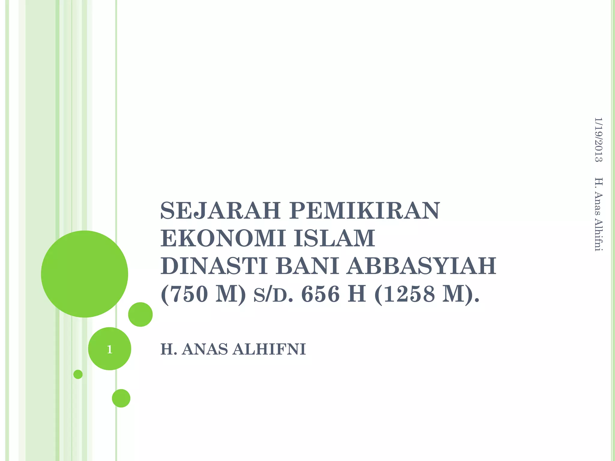 Spei bani abbasyiah | PPT