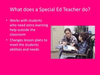 Special Education Teacher | PPTX