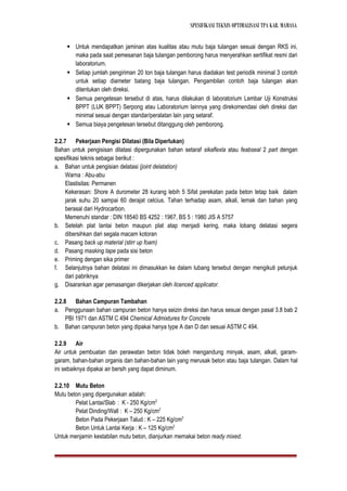 Spek teknis tpa mamasa | DOC