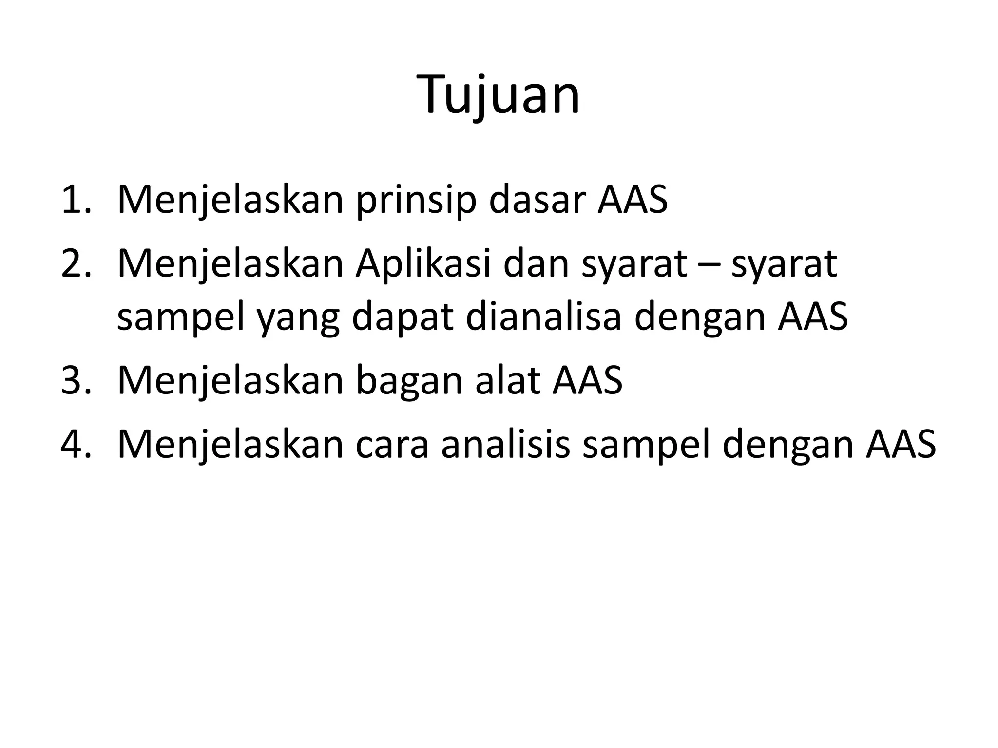 Spektrofotometer Serapan Atom (AAS) | PPTX