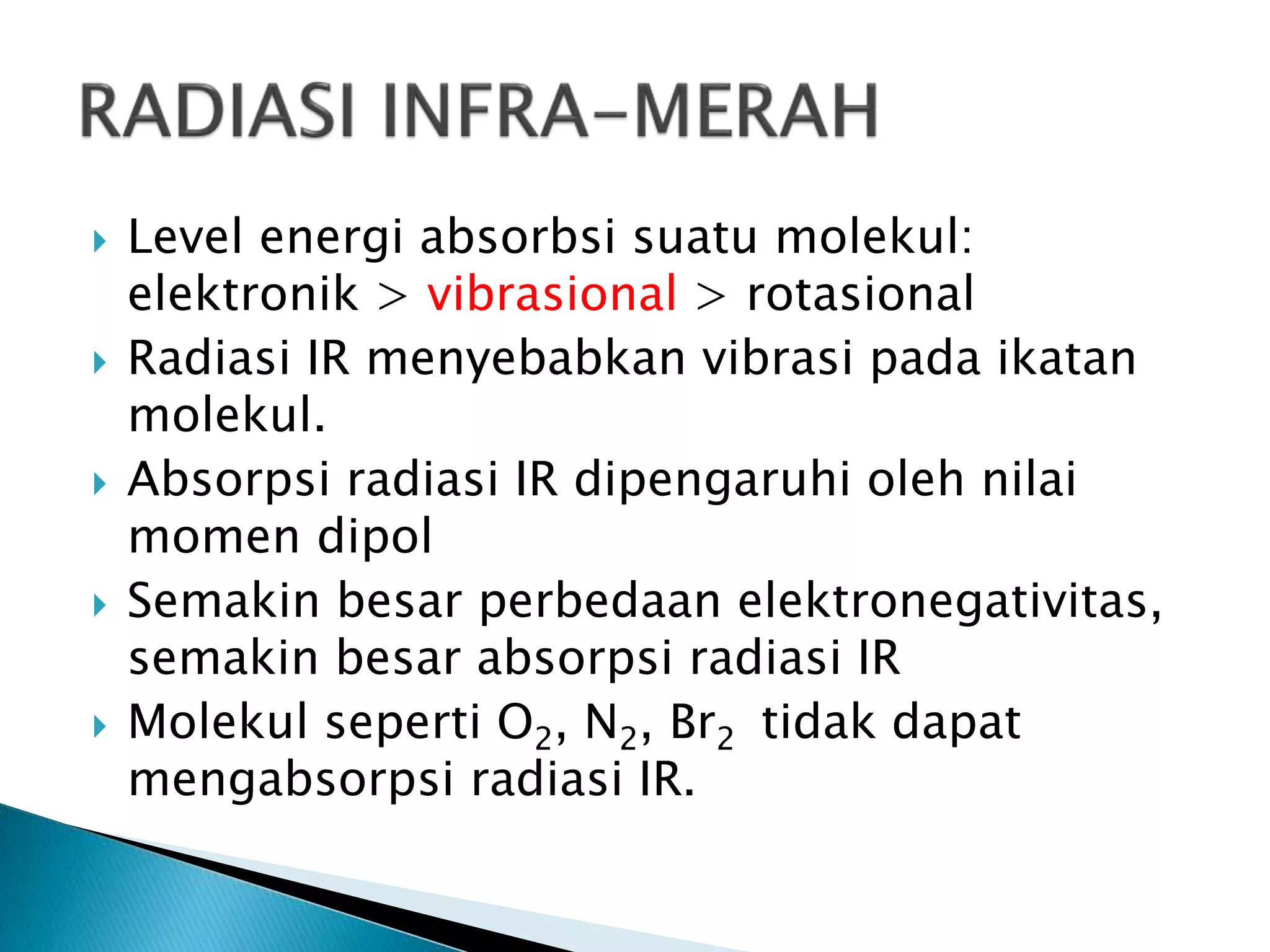 Spektrofotometri infra merah | PPTX