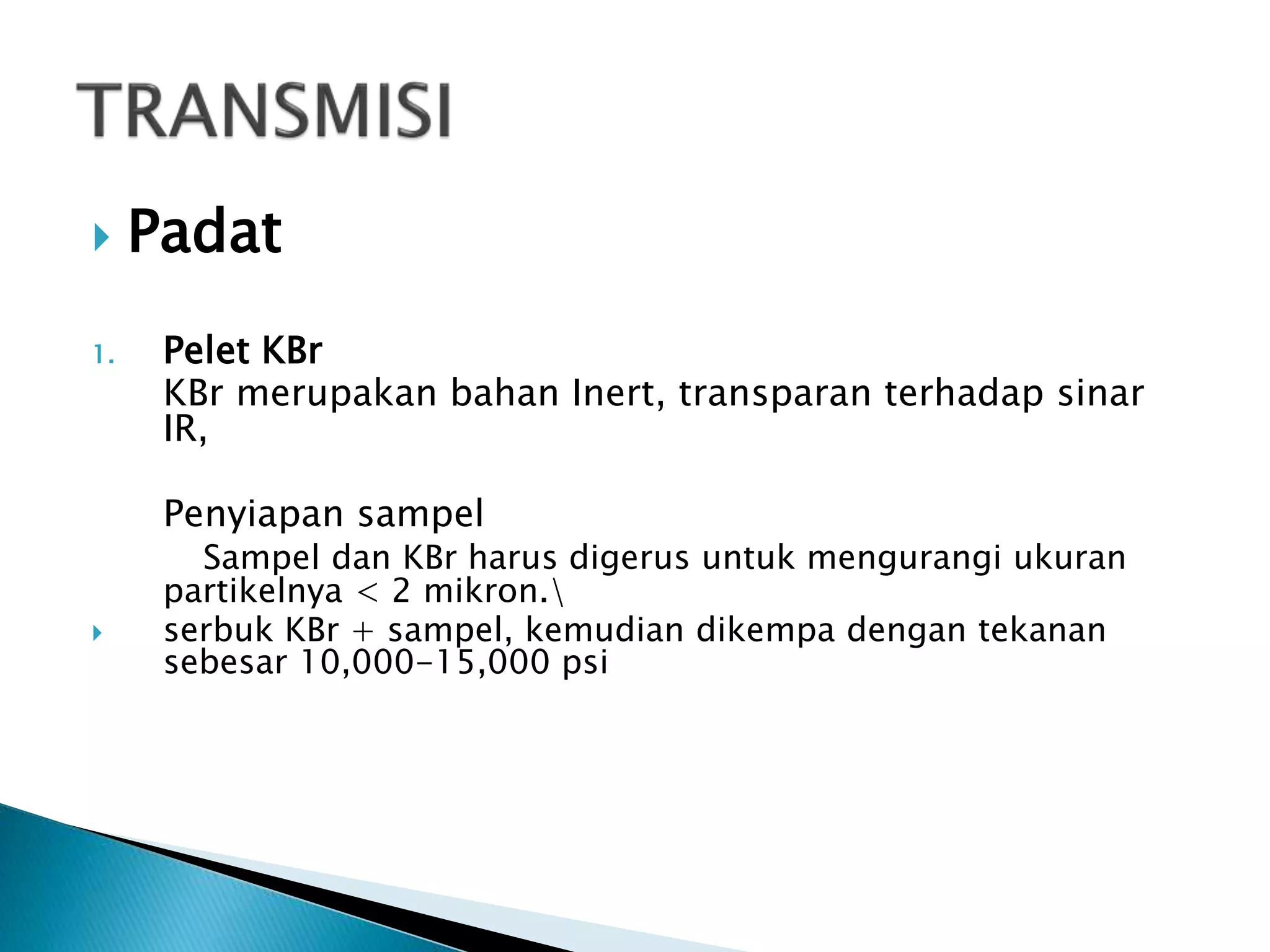 Spektrofotometri infra merah | PPTX