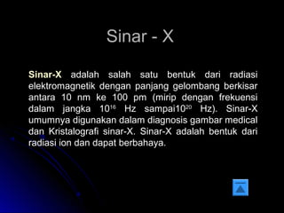Spektrum gelombang-elektromagnet | PPT