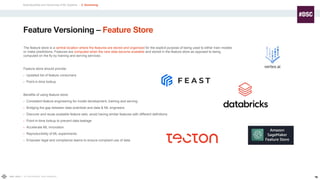 [DSC Europe 22] Reproducibility and Versioning of ML Systems - Spela Poklukar | PPT