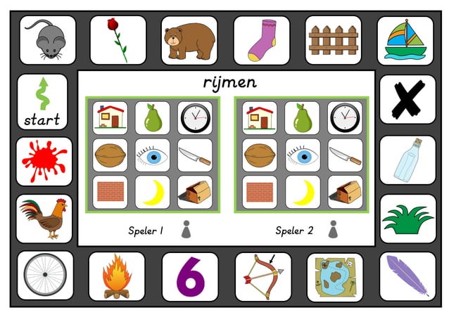 Spelbord rijmen | PDF
