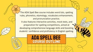 Mastering Words: Comprehensive Spell Bee Syllabus | PDF