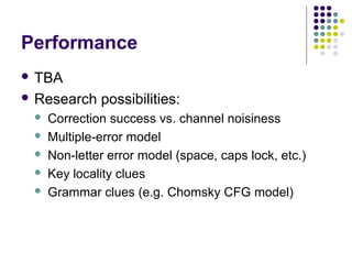 Spell checking using an N-gram language model | PPT