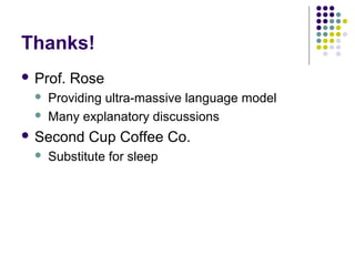 Spell checking using an N-gram language model | PPT