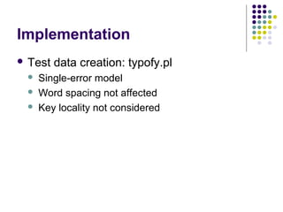 Spell checking using an N-gram language model | PPT