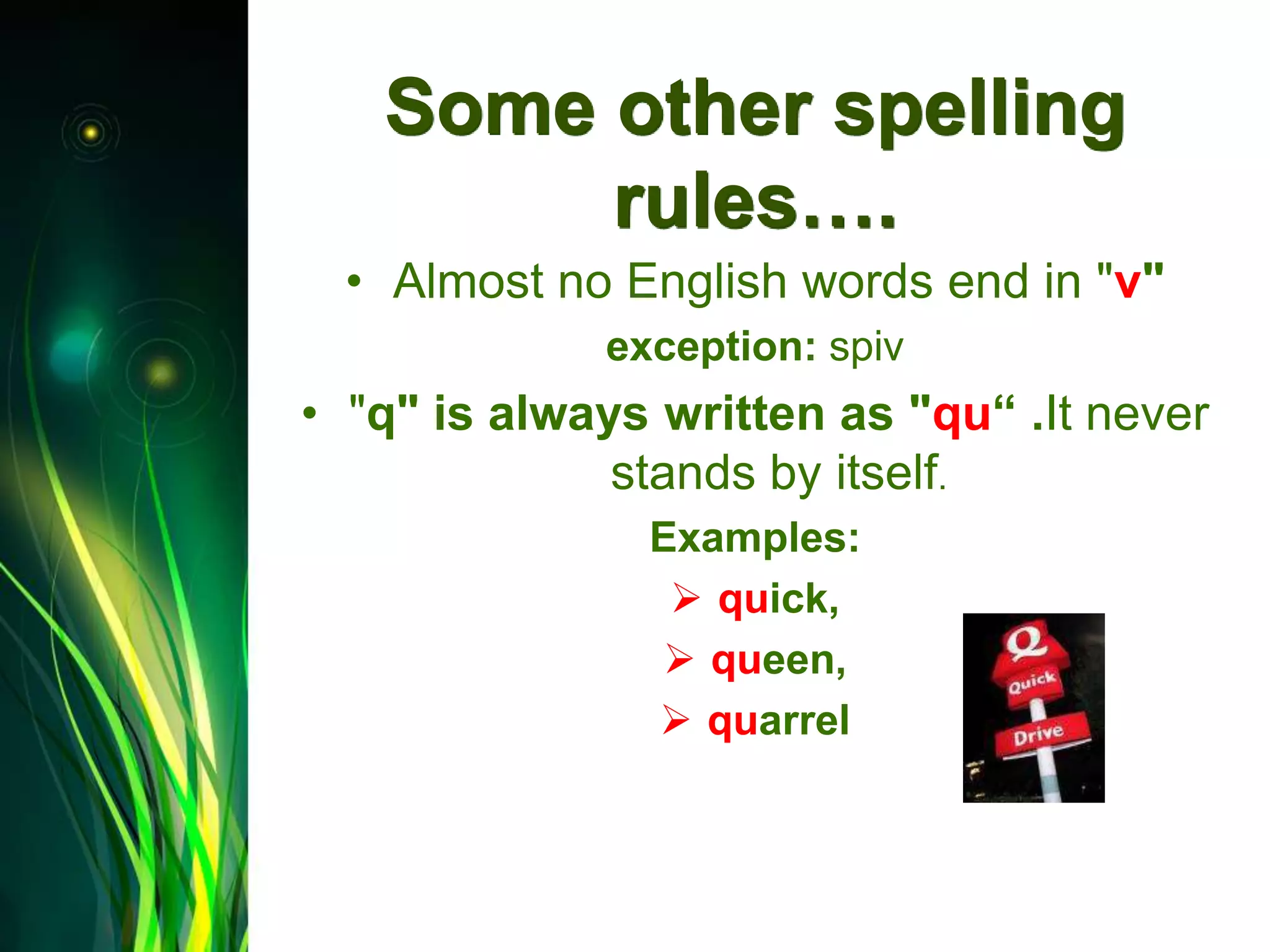 Spelling | PPTX