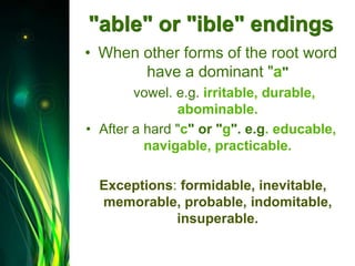 Spelling | PPTX