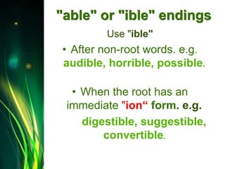 Spelling | PPTX