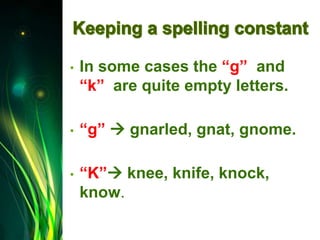 Spelling | PPTX