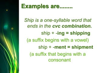 Spelling | PPTX