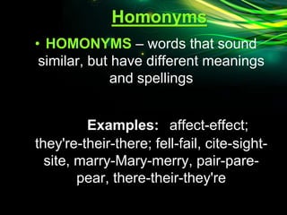 Spelling | PPTX
