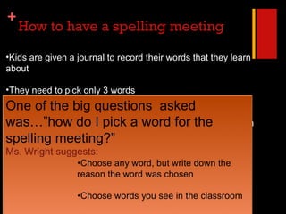 Spelling power point | PPT | Educational Assessment | Education