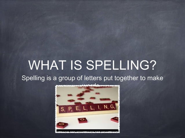Spelling project skye | PPT