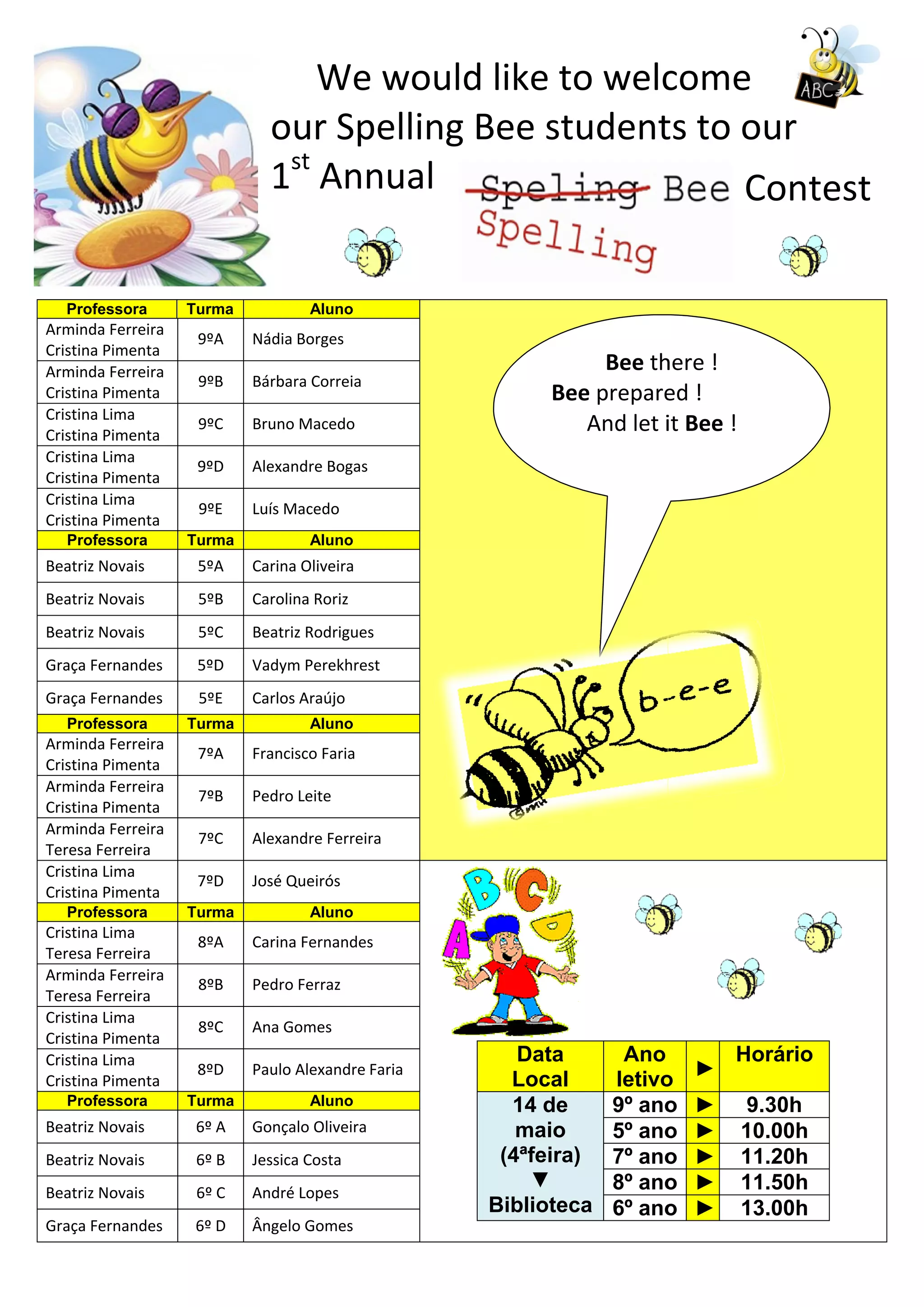 Spelling cartaz | PDF