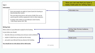 FS English Level 2 – March 14, 2023 (Writing: Planning the exam writing ...