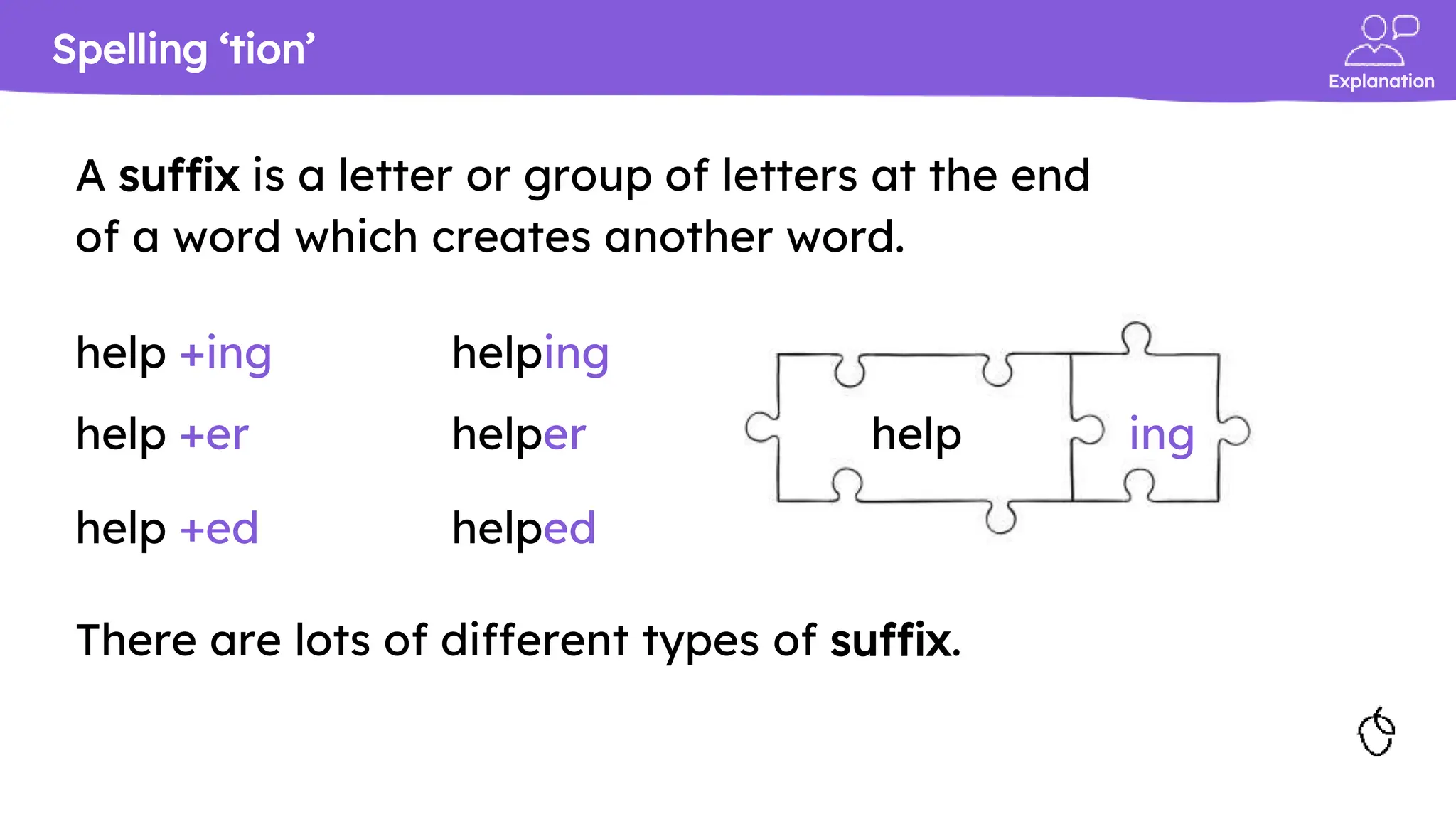 Year2 English Grammar-Spelling- Grammar suffix-ton | PPTX