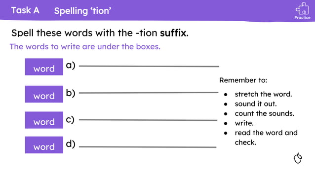 Year2 English Grammar-Spelling- Grammar suffix-ton | PPT