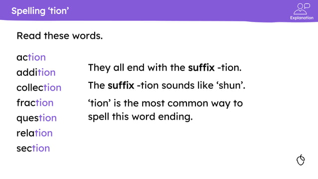 Year2 English Grammar-Spelling- Grammar suffix-ton | PPT